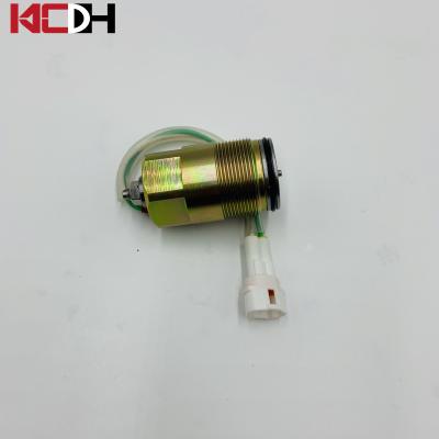 中国 ねじK3V112が付いているKobelcoの掘削機の予備品SK200-6の油圧ポンプの電磁弁の白いプラグ 販売のため