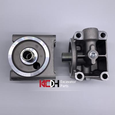 Cina Base di alluminio della base 1R0714 del filtro dell'olio delle parti 1R-0714 dell'escavatore del  307C/D 305.5C 308C/D, adatta ad assemblea di filtro dell'aria in vendita