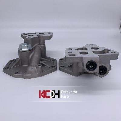Cina Base di alluminio del filtro del carburante 1R0749 dalle parti 1R-0749 dell'escavatore del  324D 330D 336D, adatta ad assemblea di filtro dell'aria in vendita