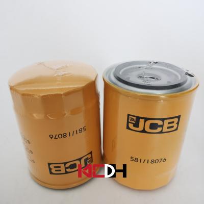 China JCB 3CX Excavator Oil Filter 581/18076 8421230000 for sale