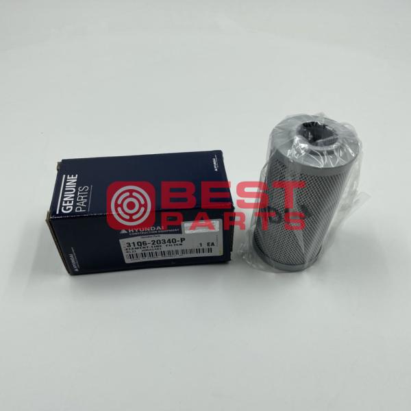 Quality Excavator Parts Hydraulic Pilot Filter R215-9 R210LC-9 31Q6-20340 For Hyundai for sale