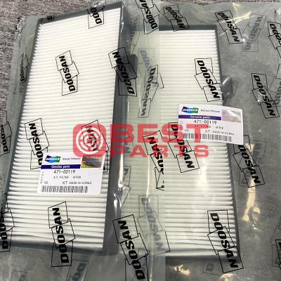 China Excavator Cabin Filter Air Conditioning Auto Air Filters 471-00119 For Doosan Daewoo DH300 DH-9 for sale