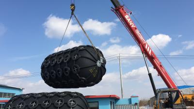 China 1700X3000MM het Pneumatische Rubberstootkussen van de Kettingsband 80Kpa for sale