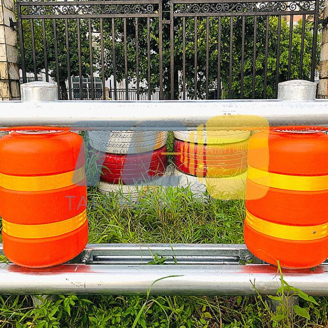 Barriera di spaziatura anti shock 5 del rullo di sicurezza del diametro 370mm 0.5m