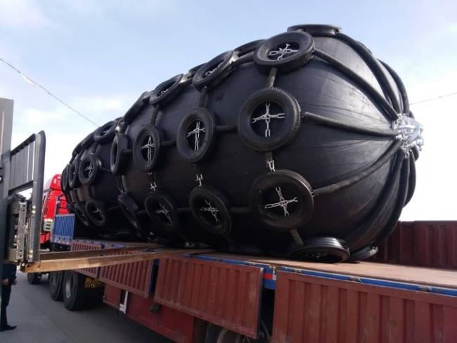 ISO 9001 Marine Yokohama Fenders For STD STS Ships and Boats 10