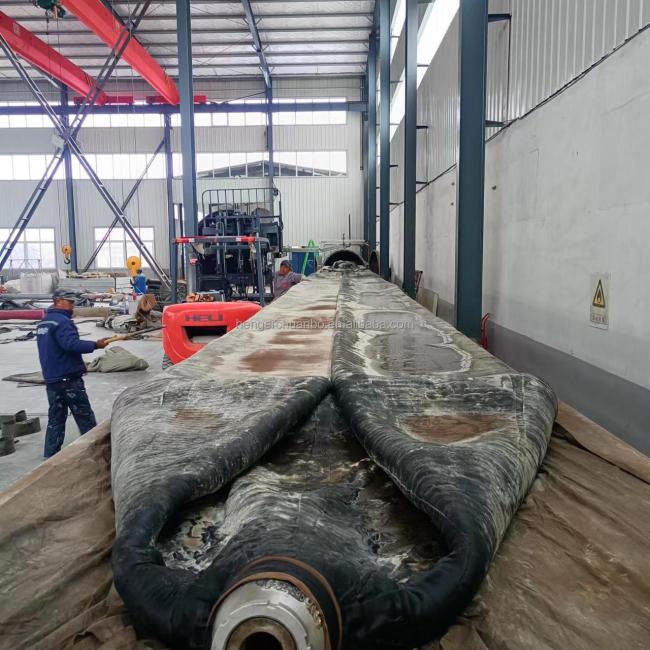 Marine Rubber Airbag for Heavy Lifting - Black Natural Rubber