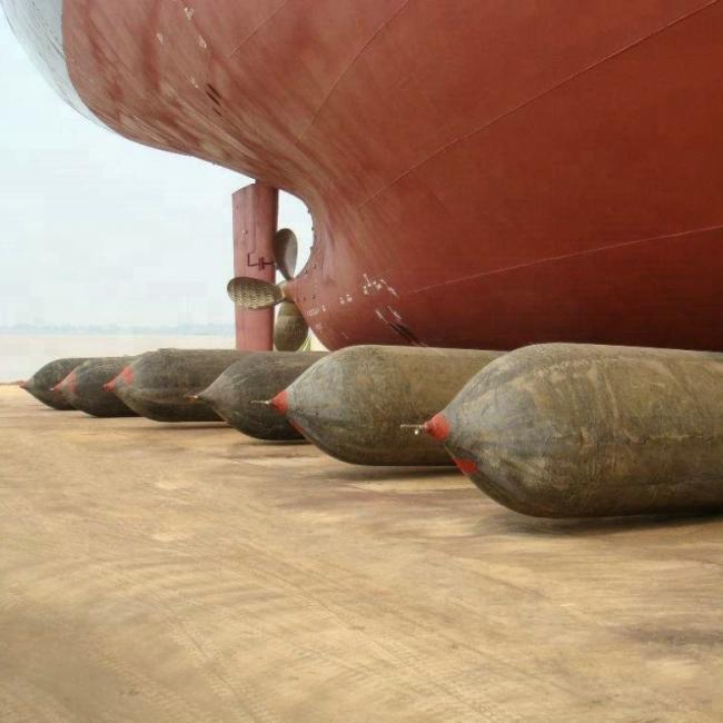 Marine Rubber Airbag for Heavy Lifting - Black Natural Rubber