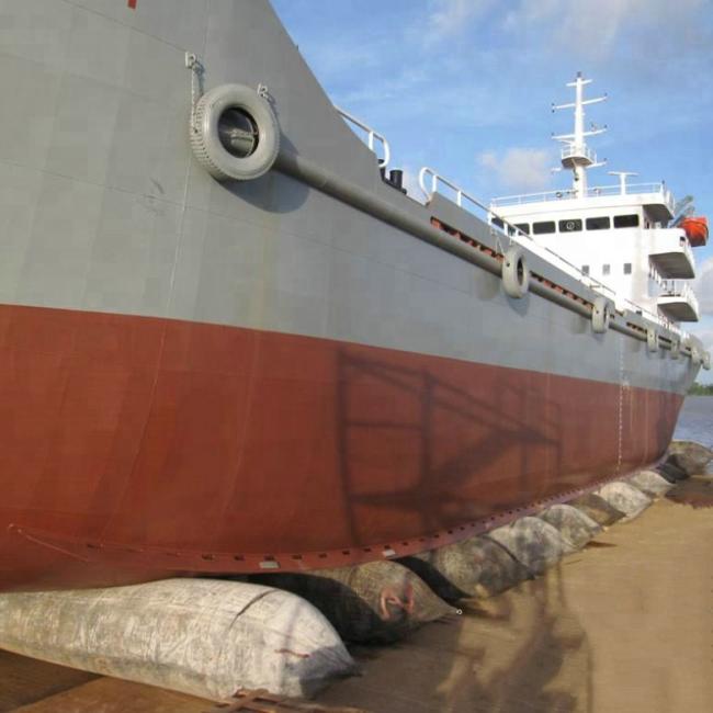 Marine Rubber Airbag for Heavy Lifting - Black Natural Rubber