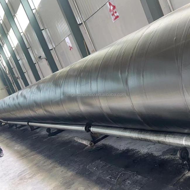 Marine Rubber Airbag for Heavy Lifting - Black Natural Rubber