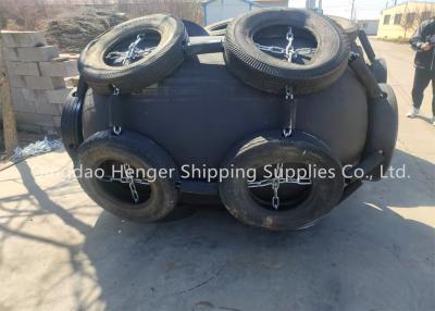 China Long Shelf Life 24 Months 80kpa Floating Pneumatic Marine Rubber Fender Design Using Life 10 Years for sale