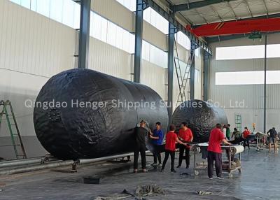 Floating Marine Sling Type Pneumatic Rubber Fender 80kpa
