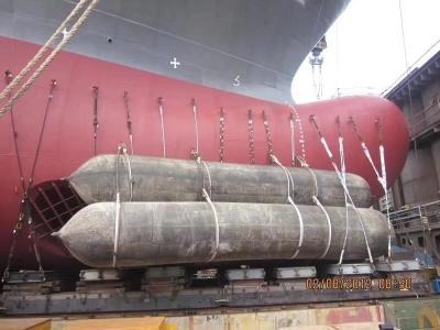China Inflatable Marine Rubber Airbags 16m For Ship Launching for sale
