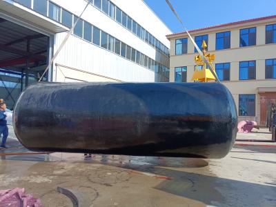 China 2.3*6.2m Un-Sinkable Foam Filled Fender With Chain Net & 70kg/M³ Foam Density for sale