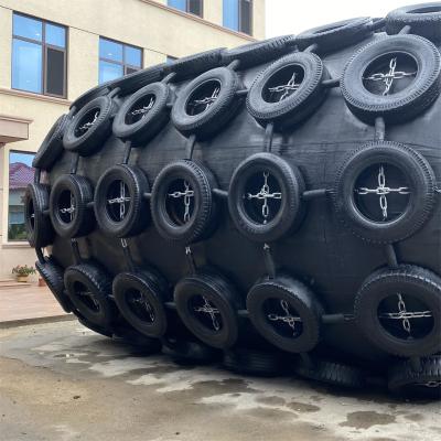 China Fender de caucho neumático certificado ISO17357 para protección marina en venta