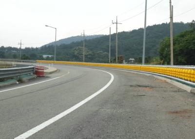 China Red Color Protective Safety Roller Barrier For Tunnel Entrance Tunnel Portal for sale