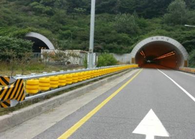 China Red Color Protective Safety Roller Barrier For Tunnel Entrance Tunnel Portal for sale