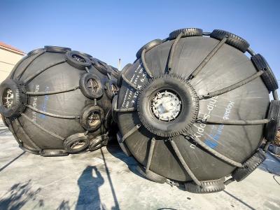 Китай Простая установка Пневматический резиновый фендер Разрывное давление 0,25-0,3 МПа Прочный Черный / Синий продается