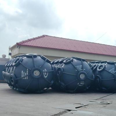 China Customized ISO17357 Standard Pneumatic Rubber Fender with 50kpa & 80kpa Pressure Options for sale