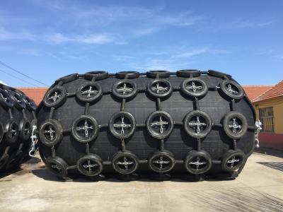 China 50kpa 80kpa pneumatische Marine Fenders With Chain Type Marine Black zu verkaufen