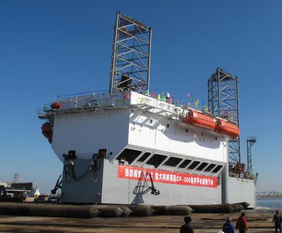 China Rubber Global Ship Launching Airbags Marine Lifting Airbag 10 layers for sale