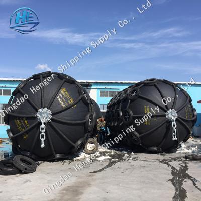 China defensa de goma neumática Marine Rubber Fender CCS BV de la presión interna 0.05Mpa en venta