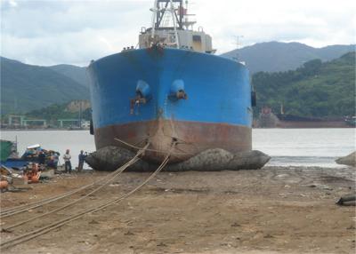China Airbag di gomma di lancio della nave ad alta pressione di 1.5*14m 4-10 strati for sale