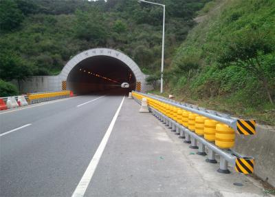 China Traffic Safety Rolling Anti Crash Guardrail Road EVA Buckets Roller Barrier for sale
