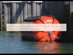 Defensas marinas sólidas rellenas de espuma EVA para embarcaciones con poliuretano para barcos/buques/barcos de pesca/buques de guerra
