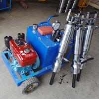 China Advanced Rock Splitting Technology for Powerful Hydraulic Quarry Operations for sale