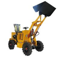 China None Hydraulic Valve Front End Loader Tractor With Attachments Wheel Loader Moving Type for sale