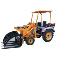 China None Hydraulic Valve Front End Loader Tractor With Attachments Wheel Loader Moving Type for sale
