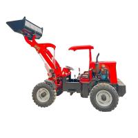 China None Hydraulic Valve Front End Loader Tractor With Attachments Wheel Loader Moving Type for sale