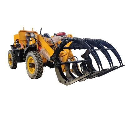 China None Hydraulic Valve Front End Loader Tractor With Attachments Wheel Loader Moving Type for sale