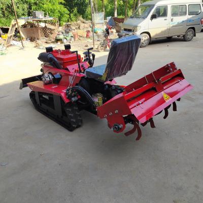 中国 800 KG ディーゼル パワー タイプ ミニ ローータリー ティラー マシン 販売のため