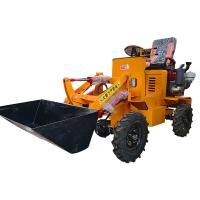 China None Hydraulic Pump Mini Loader Wheel Loader for Flexible Goods Transportation for sale