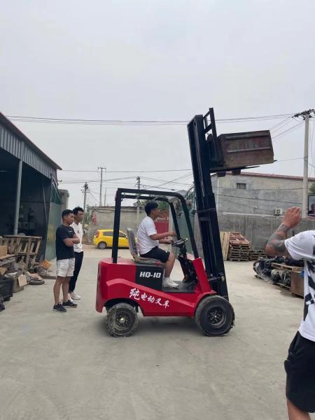 Quality 3000kg Loading Capacity Electric Forklift for Loading in Building Material Shops for sale