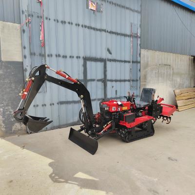 Cina Tiller rotativo tipo macchine multifunzionali di coltivazione di crawler Mini Tiller in vendita