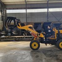 China Mini Tractor Loader Light Loader Wheel Machine Loader with 0.3m3 Bucket Capacity for sale
