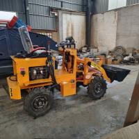 China Mini Tractor Loader Light Loader Wheel Machine Loader with 0.3m3 Bucket Capacity for sale