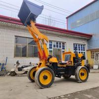 China Small Machine Diesel Wheel Loader 18hp Mini Light Loader Can Be Partially Customized for sale