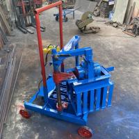 China Hydraulic Pressure Interlocking Brick Making Machine for Customized Hollow Concrete Blocks for sale