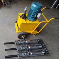 China Manufacturing Plant Complete Hydraulic Quarry Using Powerful Mining Rock Splitting Machine for sale