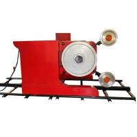 China Other Automatic Cnc Single Diamond Wire Saw Stone Cutting Machine for Customer's Request for sale