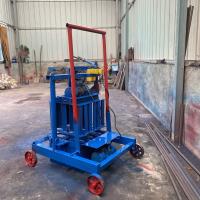 China Customer's request automatic brick making machine with hydraulic pressure method for sale