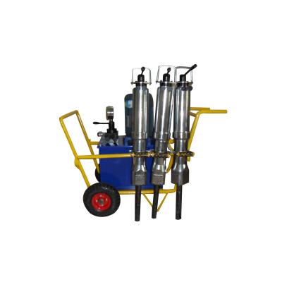 China Hydraulische Darda Rock Splitter enkel geschut Gewicht 29-43KG Cylinder Inner Warp 80-110 Te koop