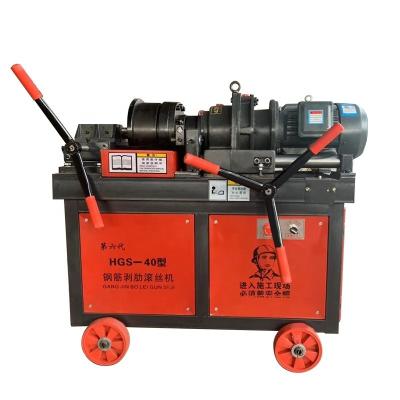 China Fully Automatic Hydraulic Spline Shaft Steel Rod Rebar Nail Thread Rolling Screw Bolt Making Machine for sale