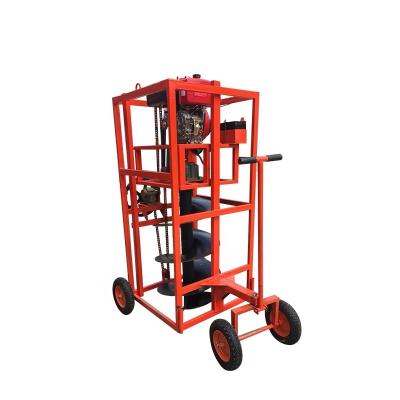 China Ground Hole Boormachine voor machine reparatie winkels moeiteloos graven van gaten Te koop