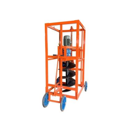 China Small Digging Machine 48cc 196cc 212cc Gas Earth Auger Drill Bit High Power for sale