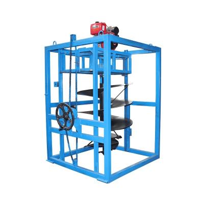China Small Digging Machine 48cc 196cc 212cc Gas Earth Auger Drill Bit High Power for sale