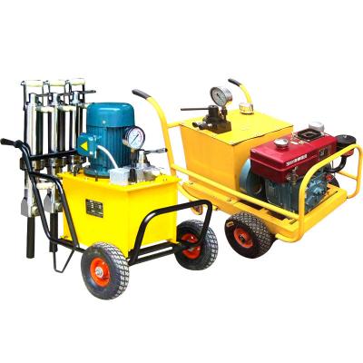 China AC Motor Portable Rock Splitter for Noiseless Hydraulic Fracturing Without Vibration for sale